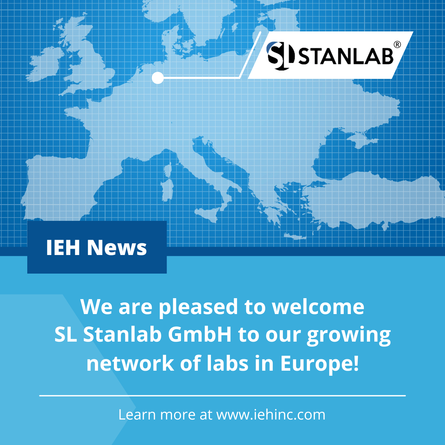 IEH Announces Acquisition of SL Stanlab – IEH Laboratories & Consulting ...
