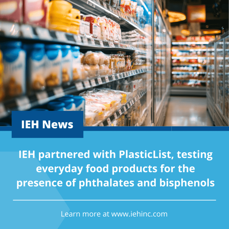 News – IEH Laboratories & Consulting Group – The Institute for ...